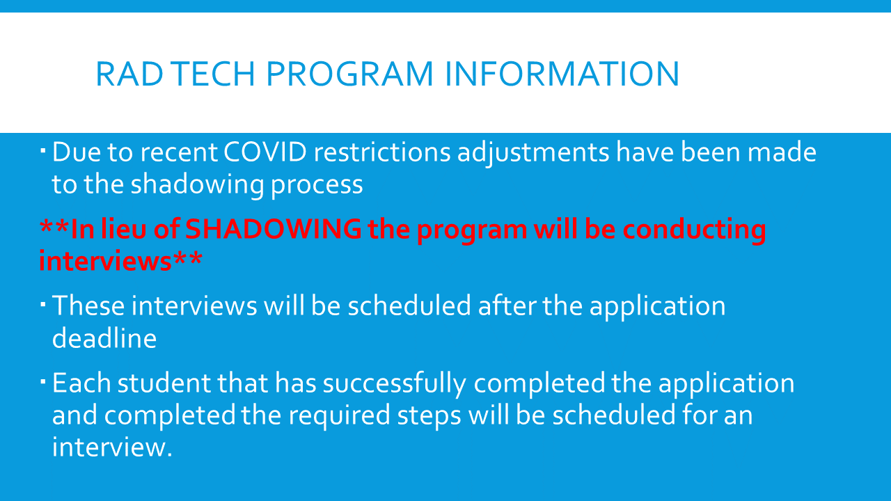 Radiologic Technology
